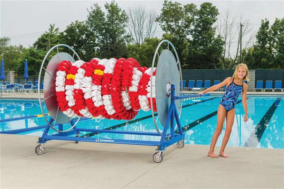 Lane Line Reel | Swimming Storage Reel for Lanes - Competitor Swim